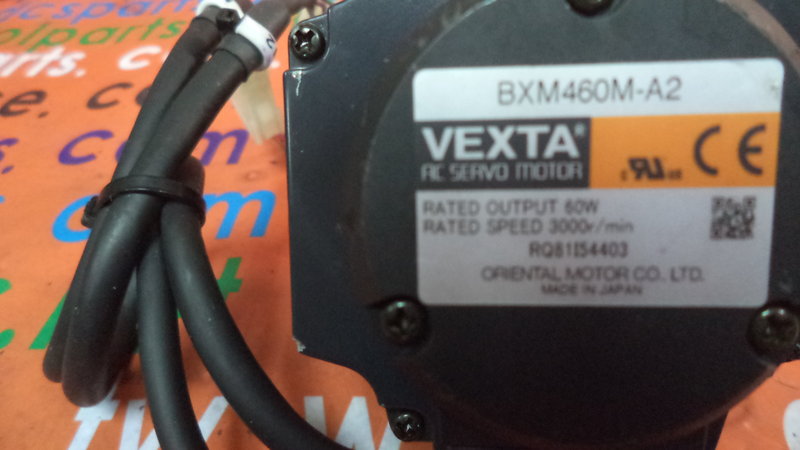 VEXTA AC SERVO MOTOR BXM460M-A2 - PLC DCS SERVO Control MOTOR POWER SUPPLY IPC ROBOT